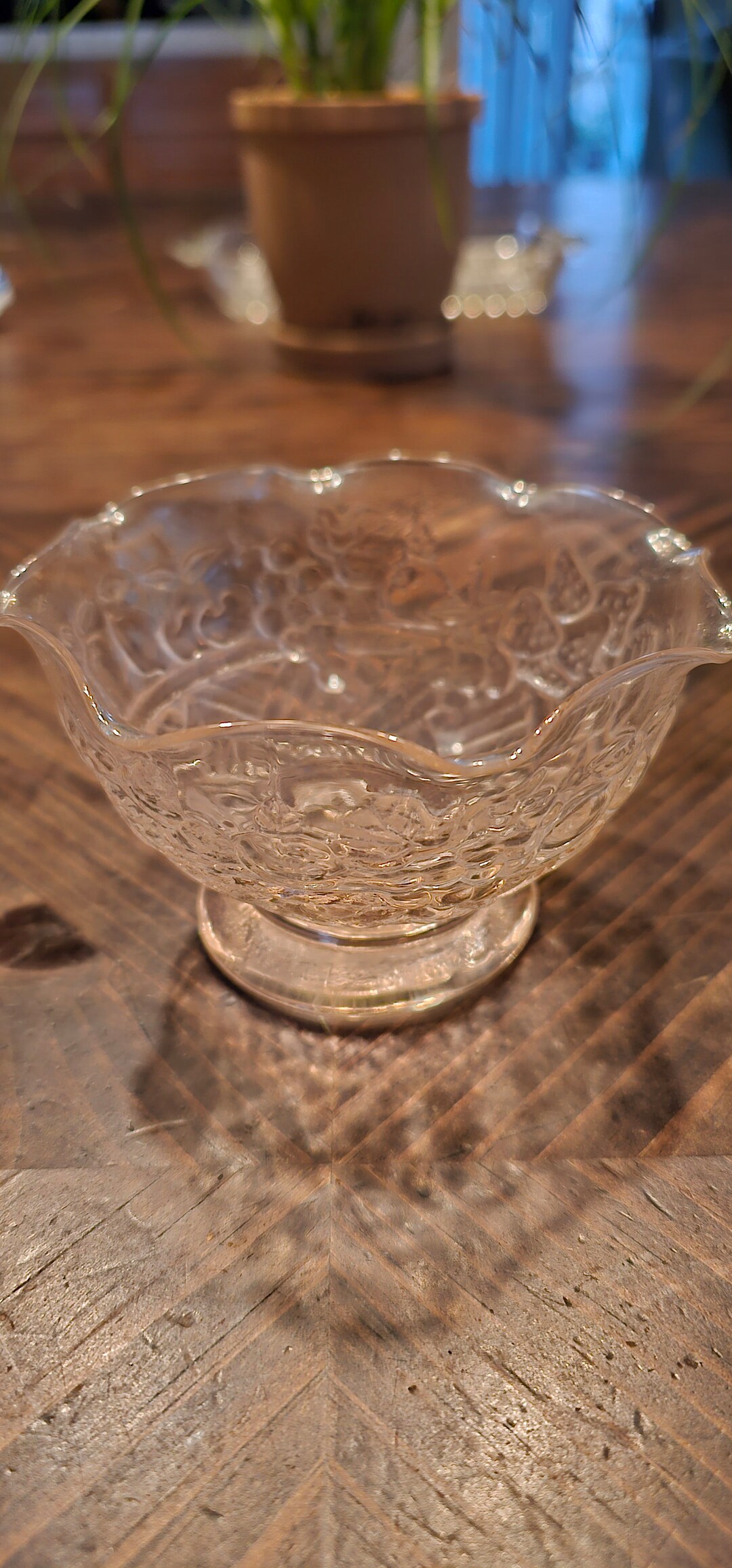 1920's-30's Antique Depression Era Pink Candy Bowl-dish, Excellent ...