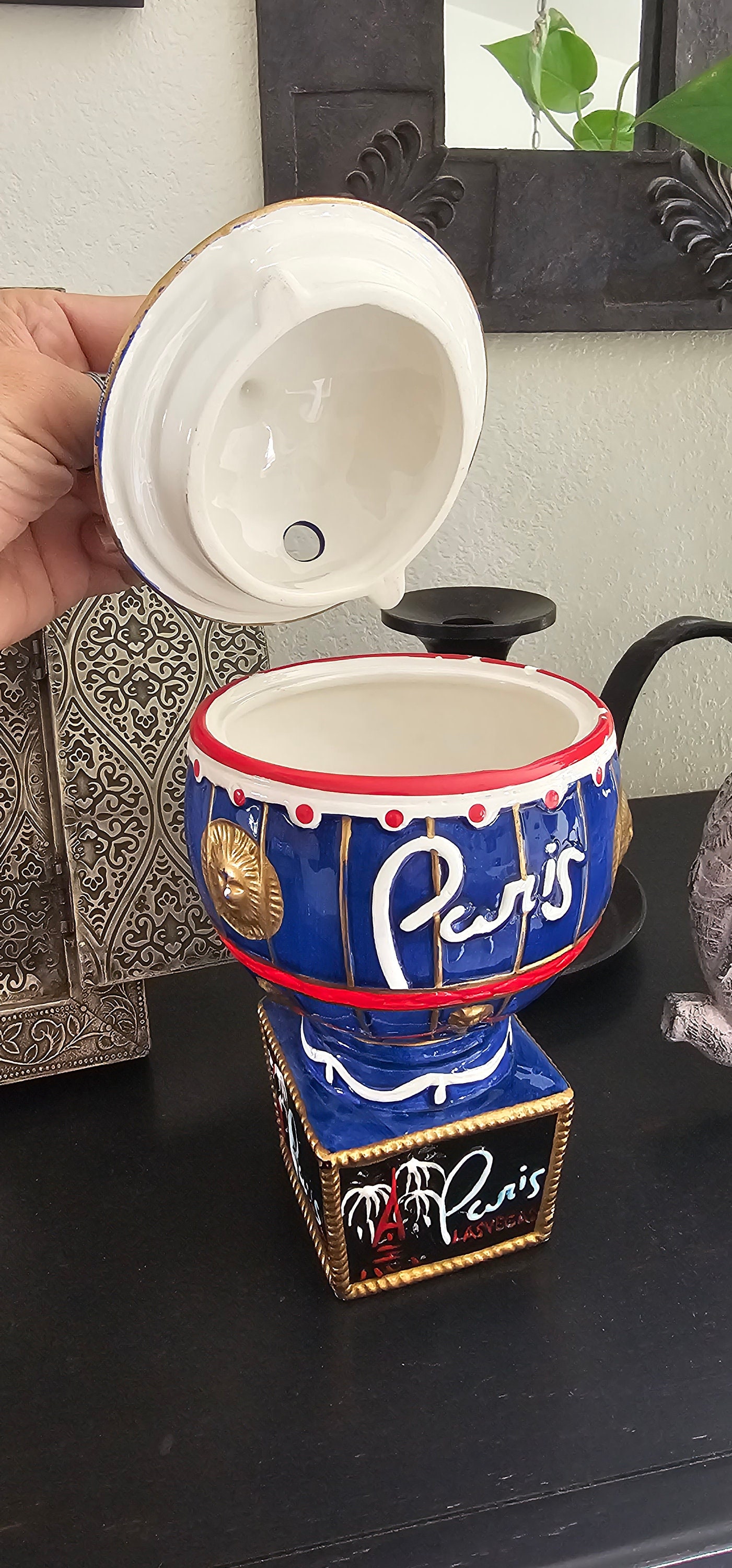 Vintage Paris Souvenir Ceramic Hot Air Balloon Mug, 8.5" Tall ...