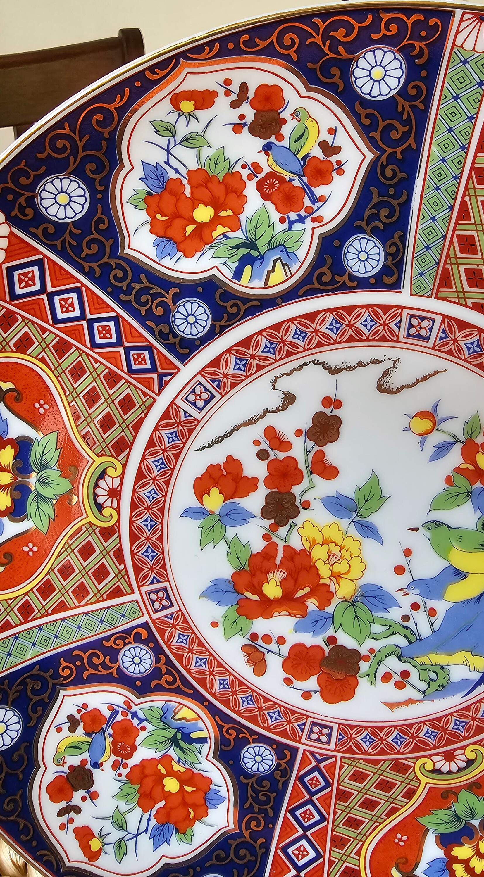 Vintage Japanese Imari Large Platter, RARE & Beautifully Detailed!! - Etsy