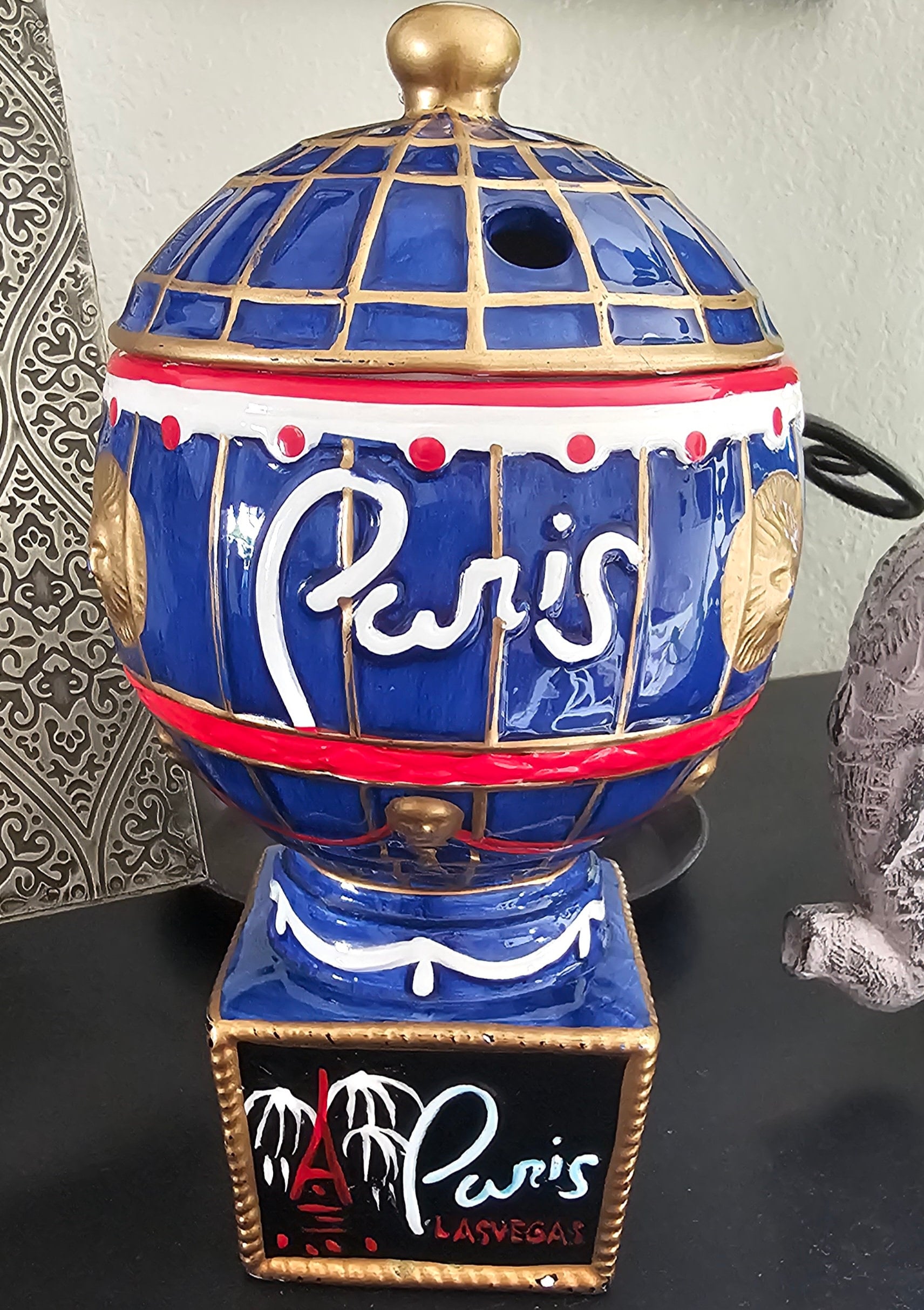 Vintage Paris Souvenir Ceramic Hot Air Balloon Mug, 8.5" Tall ...