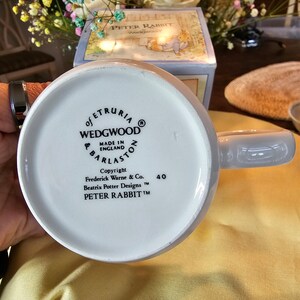Vintage Frederick Warne 1992 Wedgwood Beatrix Potter Peter Rabbit Child ...
