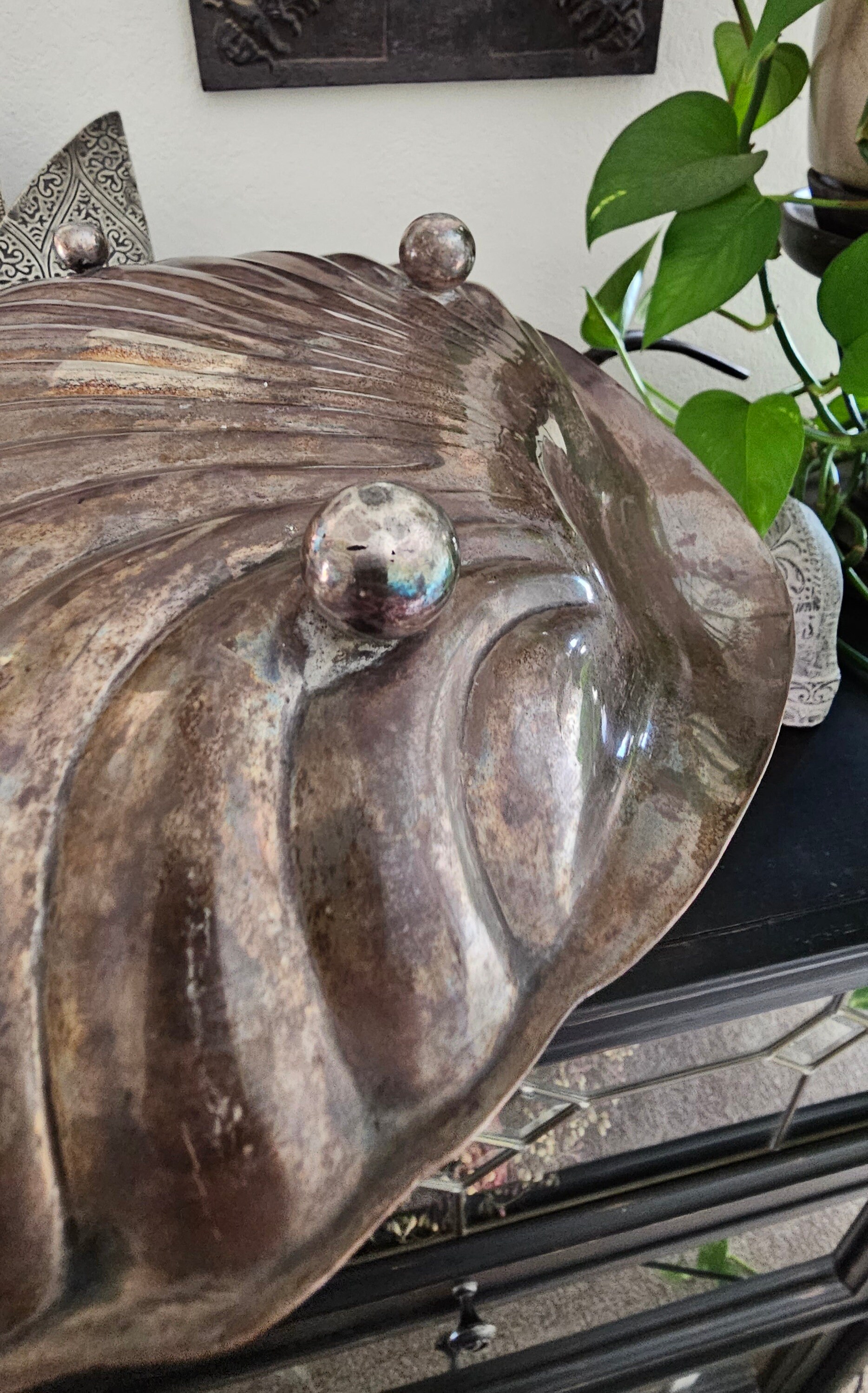 Vintage Apollo EPC Bernard Rice's Sons 4 Footed Clamshell Candy Dish ...