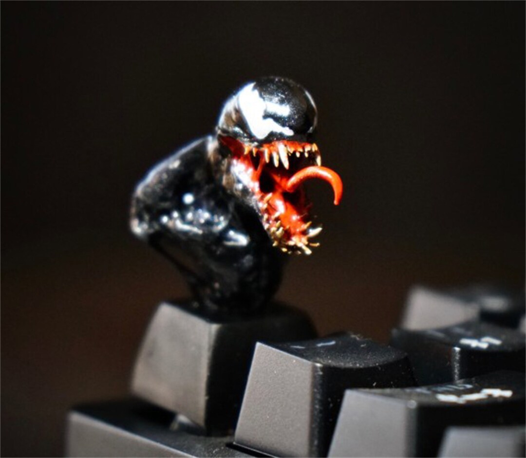 Marvel, Venom, Keycaps,keycaps Anime,mechanical Keyboard,resin Keycap ...