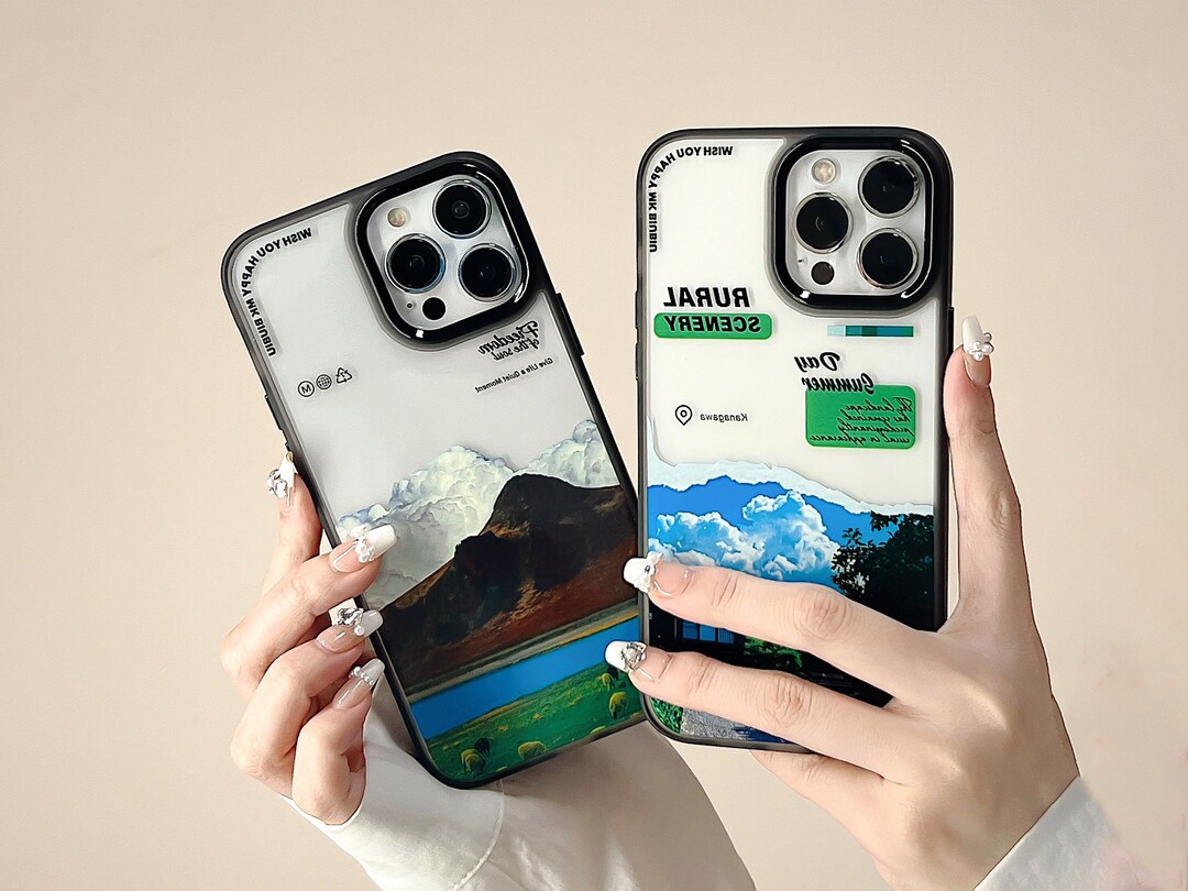 Cloud Blue Sky Mountain Phone Case for iPhone 14 13 12 11 Pro - Etsy