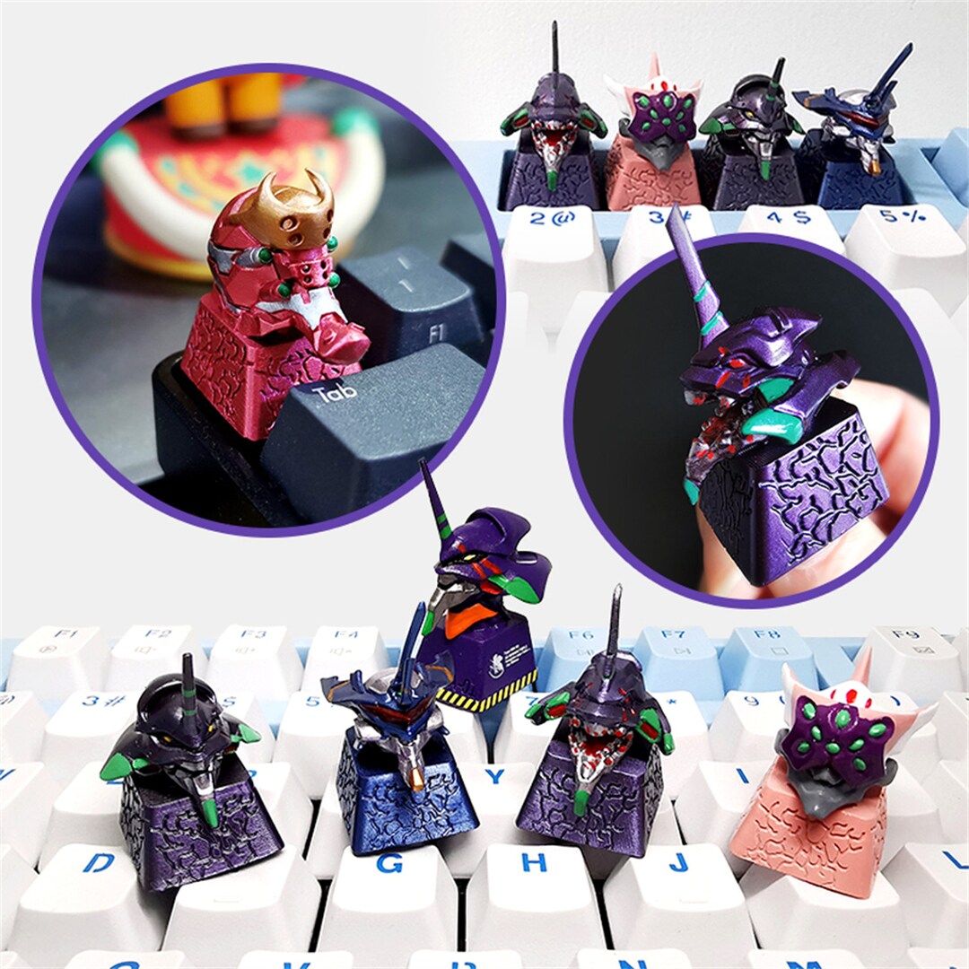 EVA Warrior Keycaps,custom Keycap,gundam Keycap,keycap,custom Keycaps ...