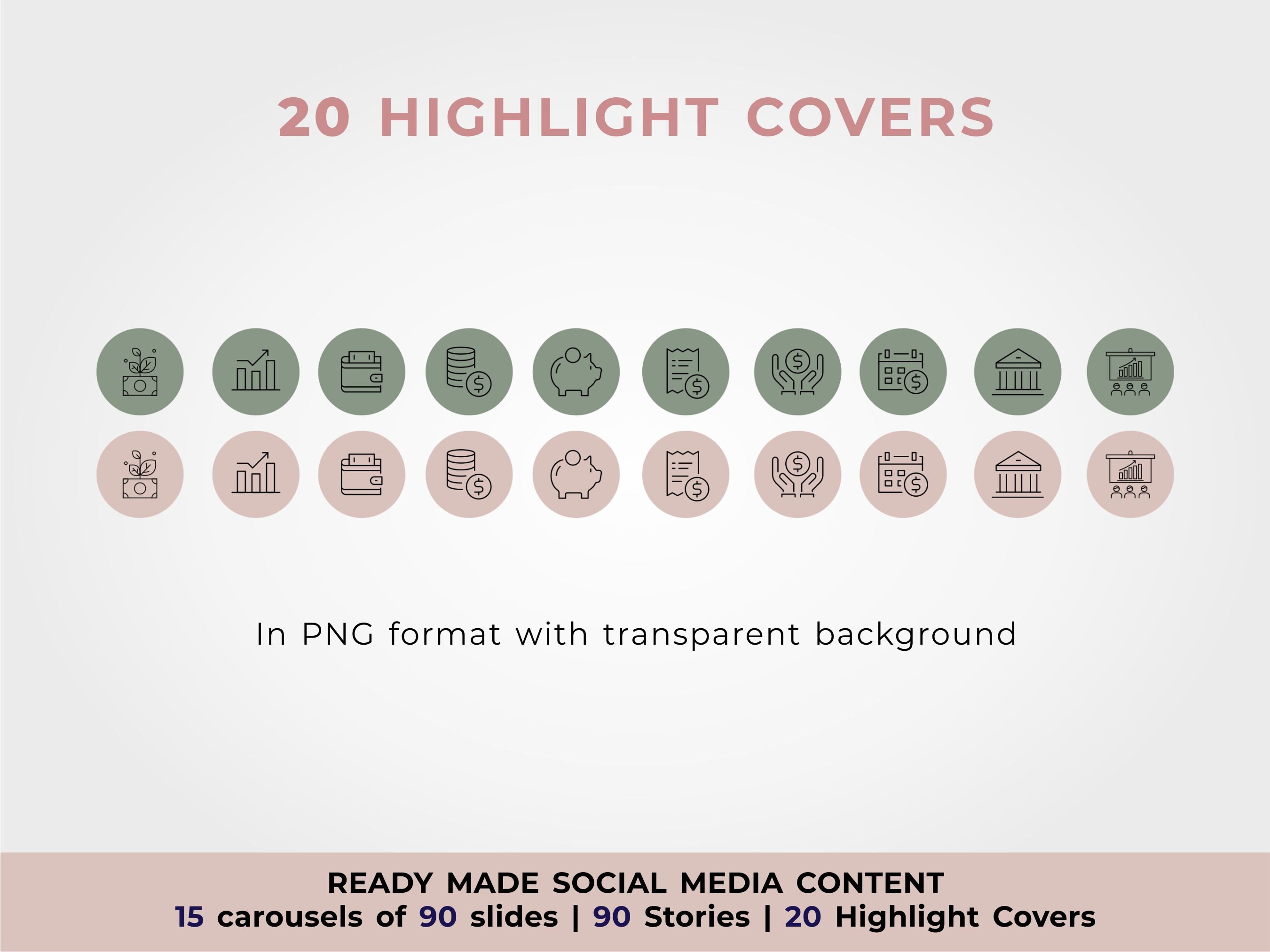 Finance Coach Instagram Carousel Templates. Financial Posts and Stories ...