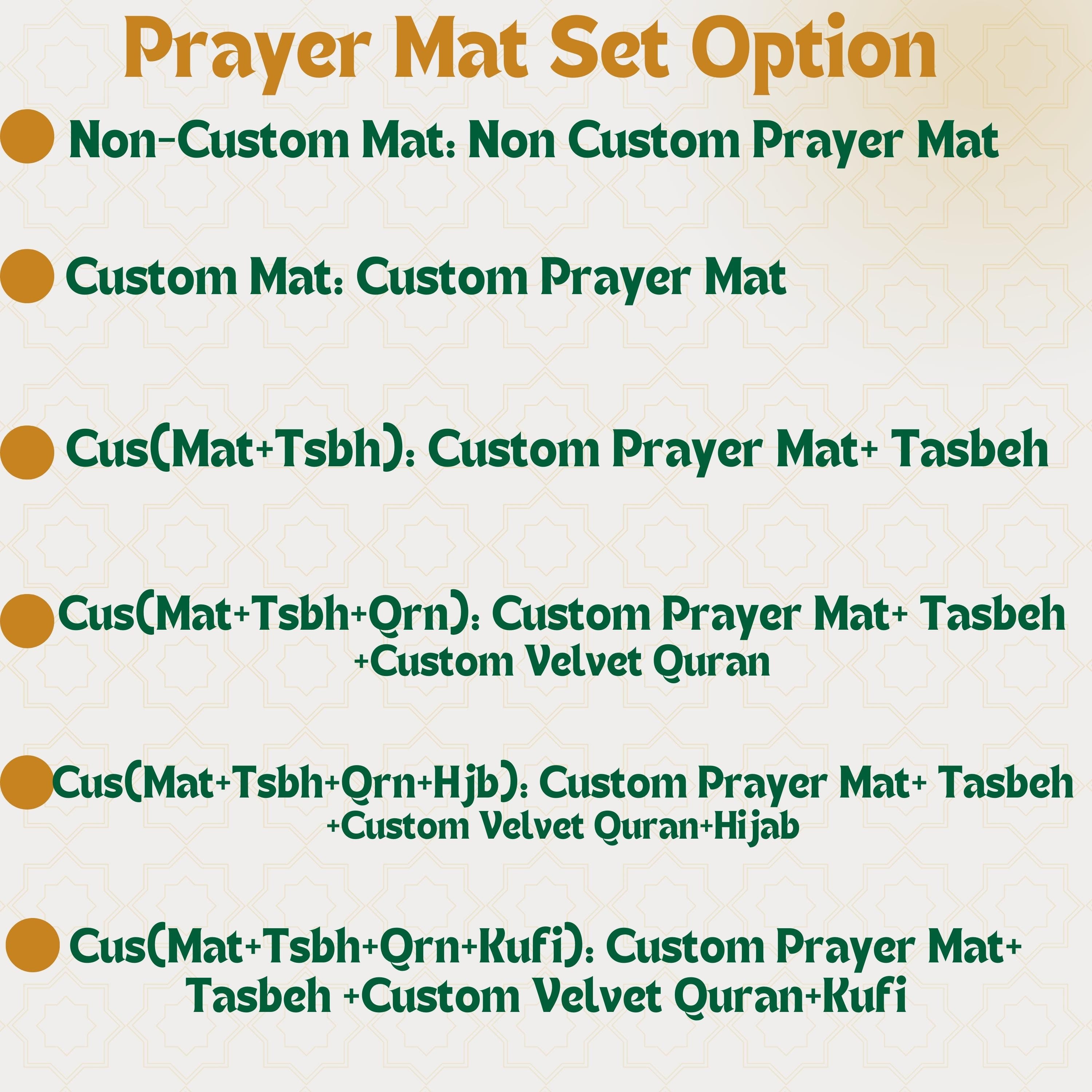 Personalized Thick Orthopedic Prayer Matt Elegant Boxed - Etsy Canada