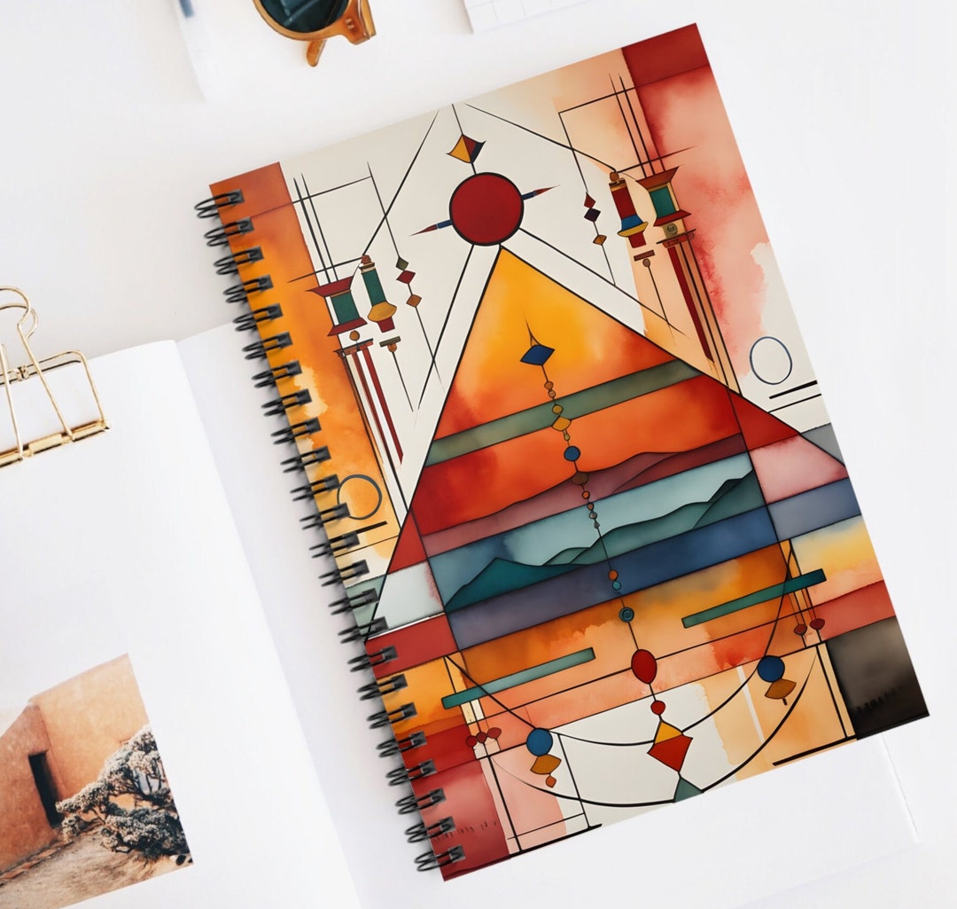 Tibetan Symbolism Spiral Notebook, Custom Journal, Diary, Spiritual Art ...