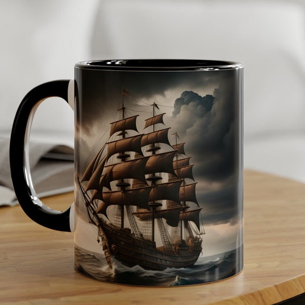 Sailing Ship Tea Cup - Etsy
