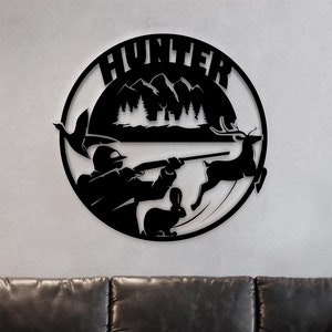 Deer Hunter Dxf , Svg Files , Laser Cut , Hunt, Hunter , Deer , Wall ...