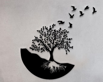 Trees DXF SVG File Digital Download - Etsy Canada