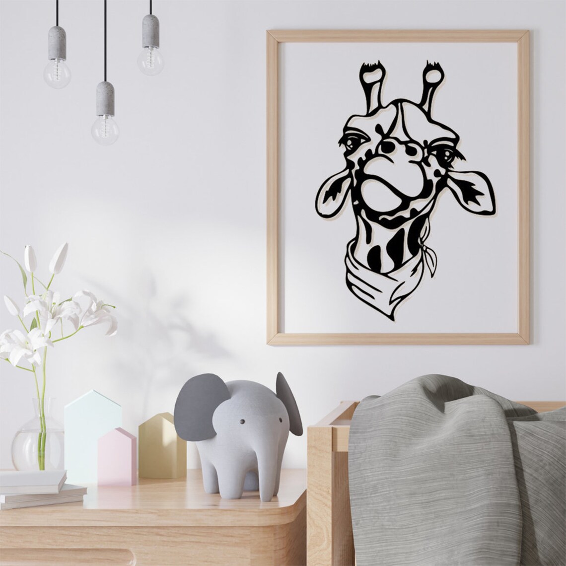 Giraffe Dxf Files Giraffe Laser Cut Giraffe Svg File Cricut Giraffe ...