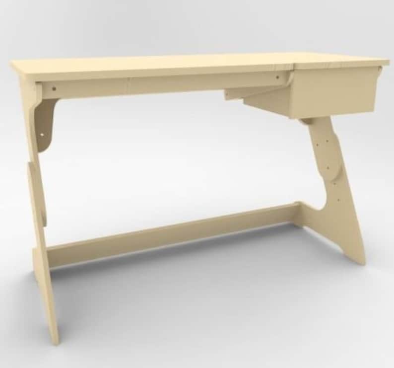Plywood Desk Dxf File, Plywood Dxf File, Cnc Dxf File, Cnc Cut File ...