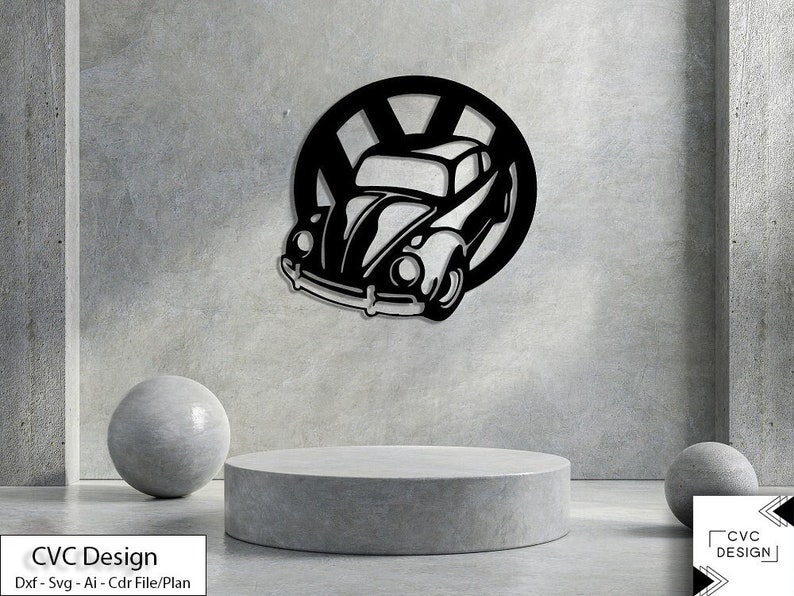 Classic Car Dxf Svg Png Digital Download Laser Cut Cnc Cutting Router ...