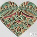 Heart Shape Multilayer Laser Cut File. DXF, SVG,AI Format. Multilayer ...