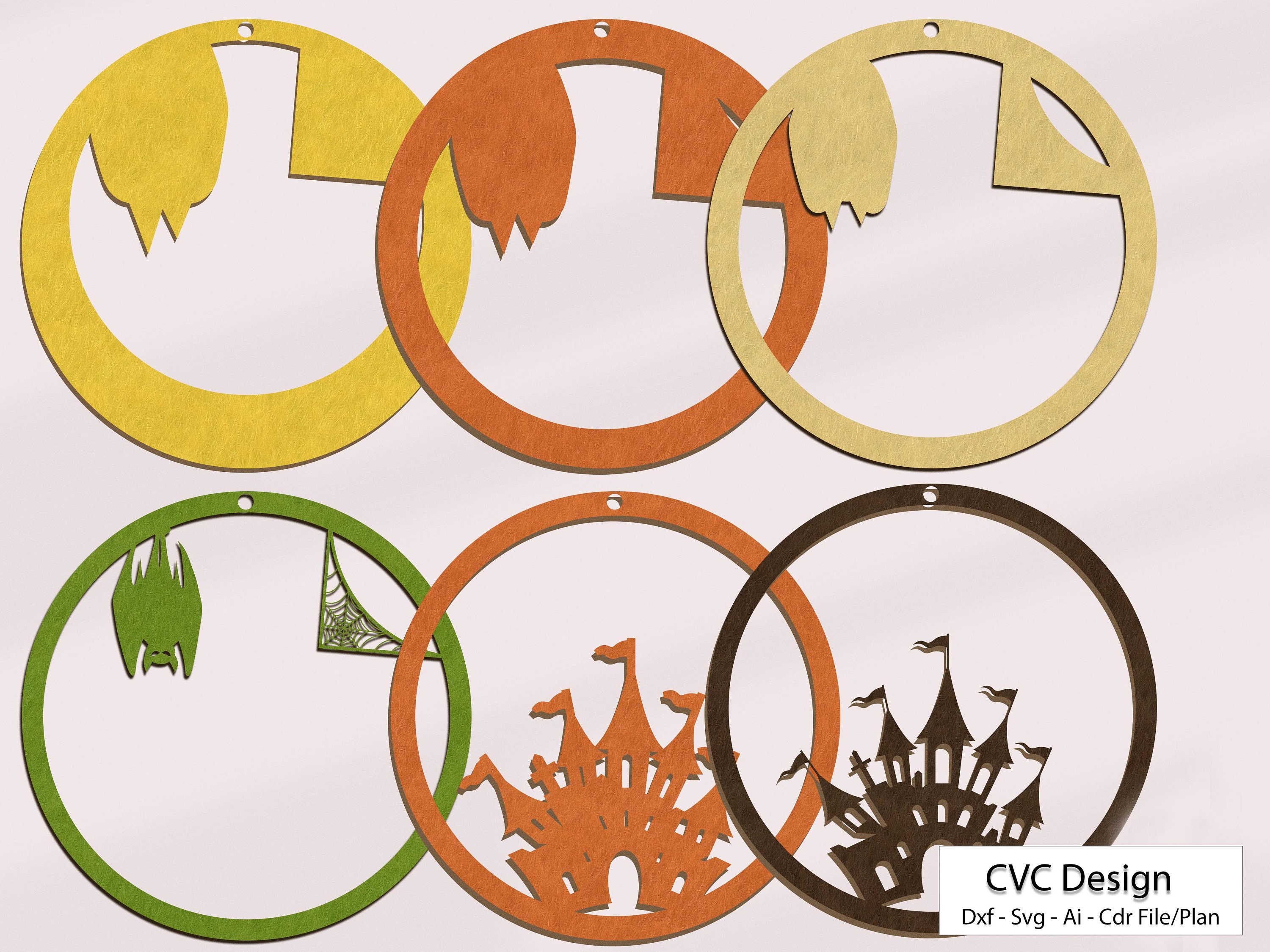 Castle 3D, Multilayer File, Svg, Files for Silhouette or Laser Cutting ...
