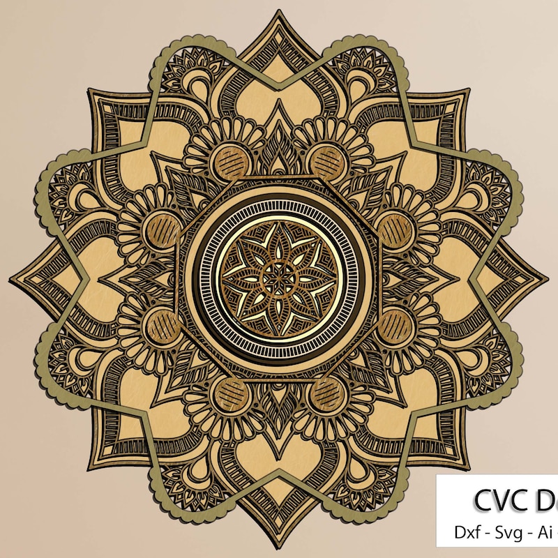 Multilayer Mandala - Etsy