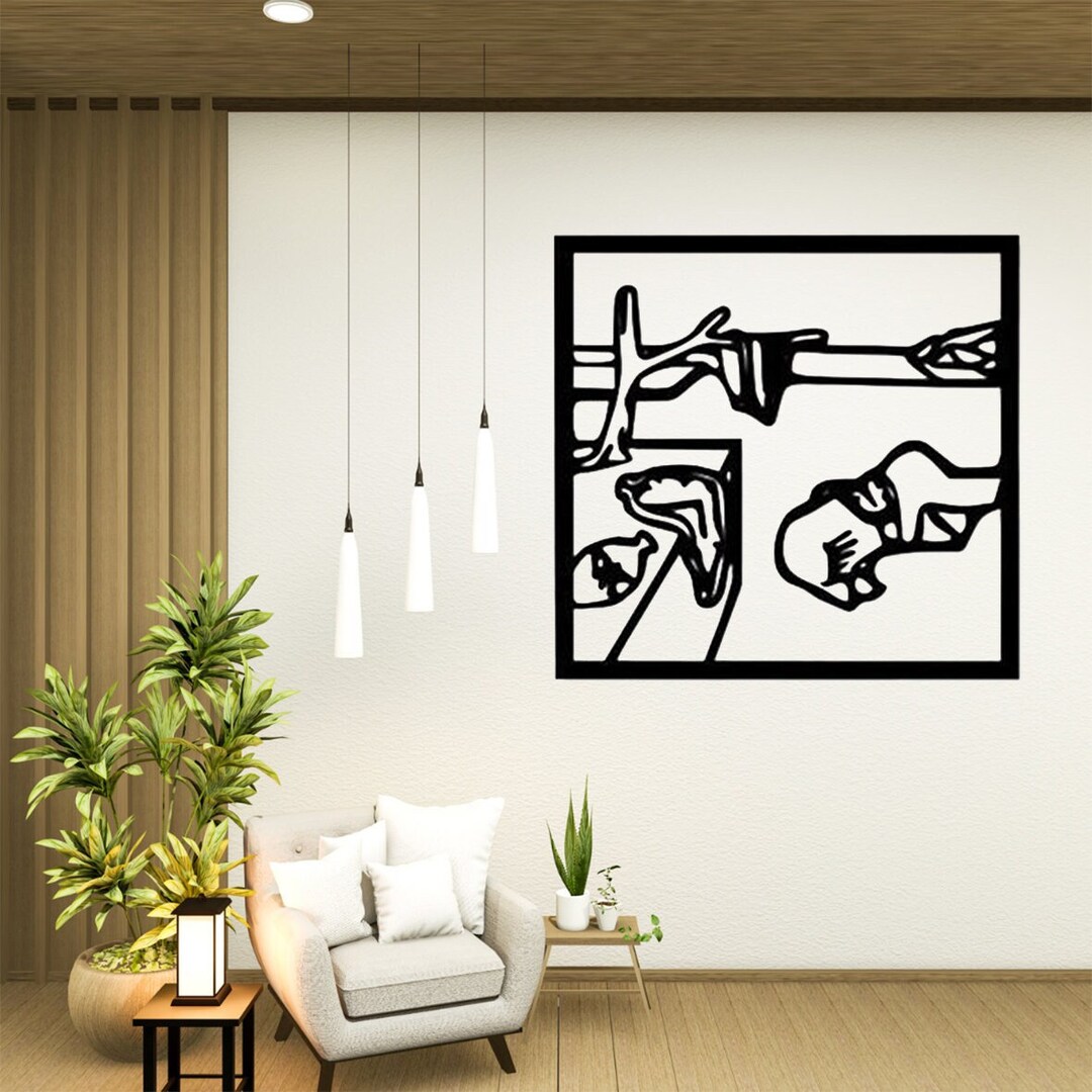 Salvador Dali, Persistence of Memory, Laser Cut Dxf Png Files - Etsy