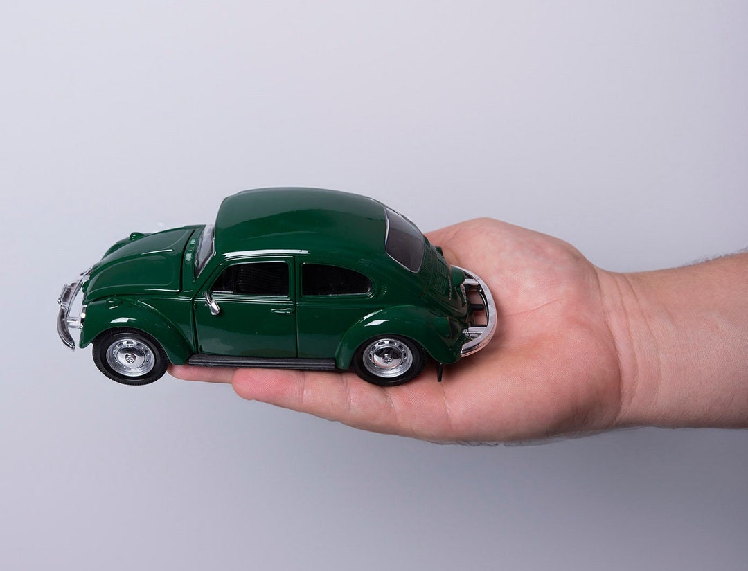 1:24 Scale Green VW Beetle Volkswagen Type 1 Classic Car - Etsy