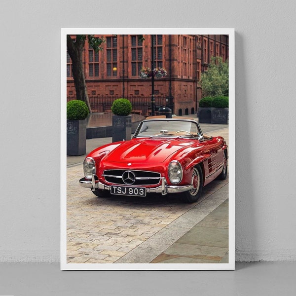 Vintage Mercedes Benz Poster - Etsy