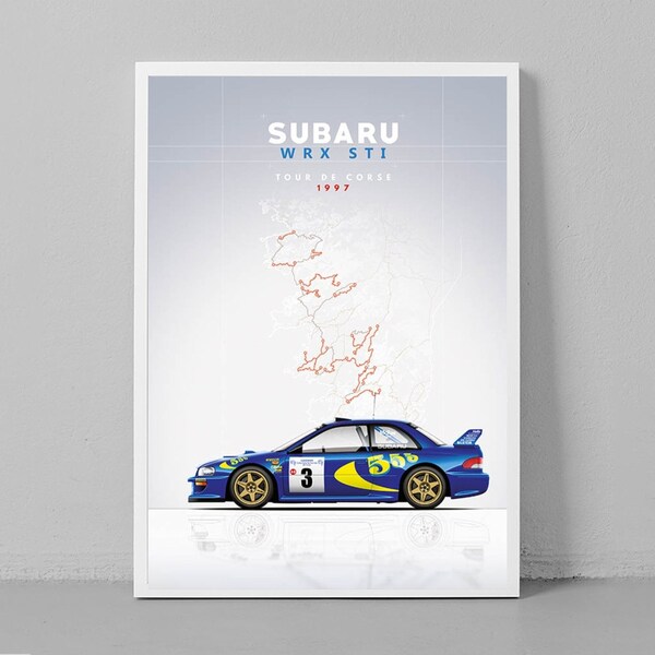 Subaru Wrx Wall Art - Etsy