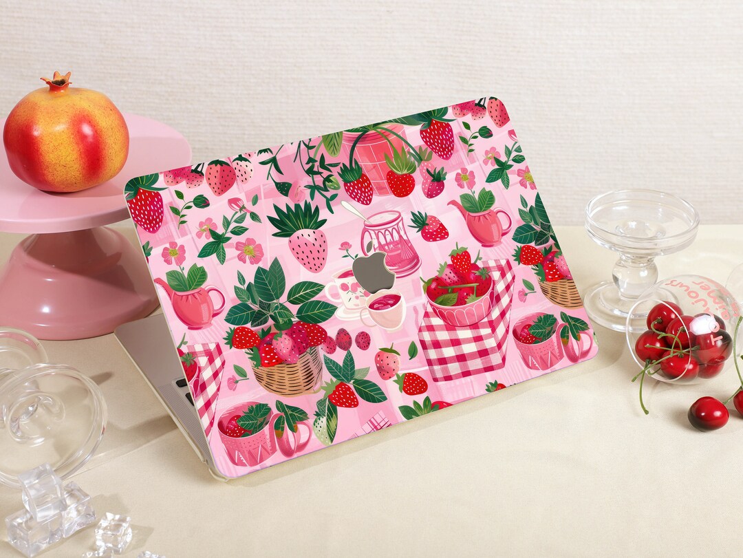Strawberry Banquet MacBook Case for MacBook Air 13.6" M2 Pro A2338 ...