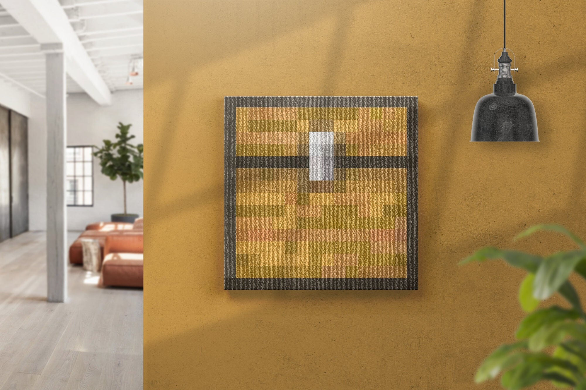 Minecraft Blocks Chest Canvas Print Large Minecraft Artwork Wall Art ...