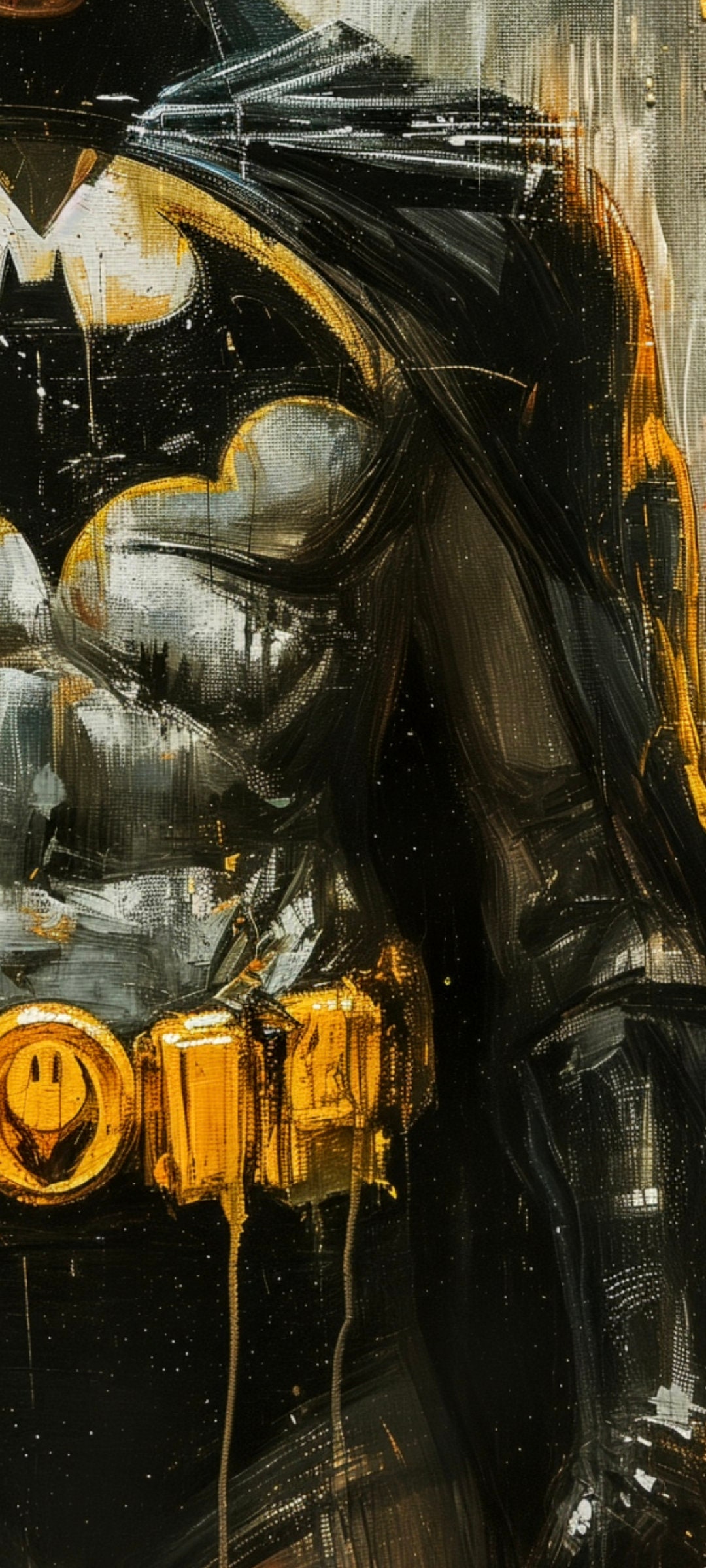 High Quality Batman Prints Canvas Stretched Pinewood Frame Batman ...