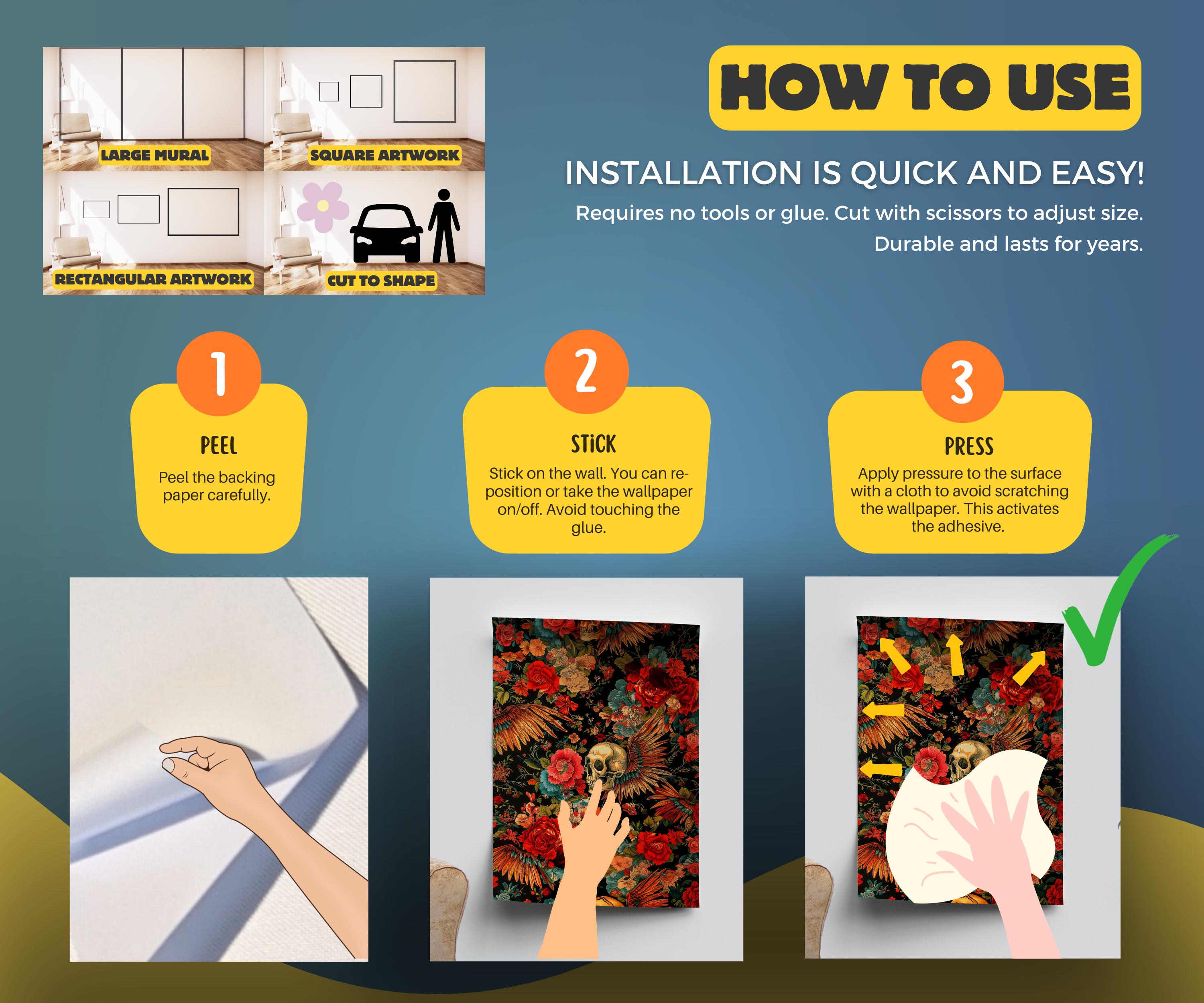 Mine Craft NEW 2024 Axolotl Painting up to 2x1m Self Adhesive Textile ...