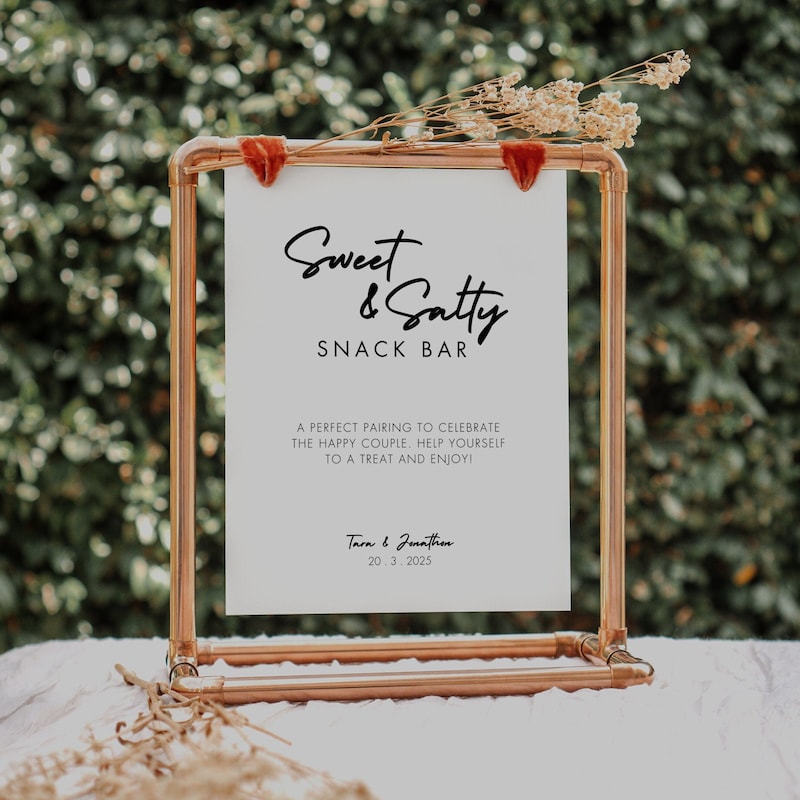 Snack Bar Sign - Etsy