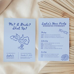 Princess Diaries Hens Party Invitation, Me A Bride Shut Up, Printable ...