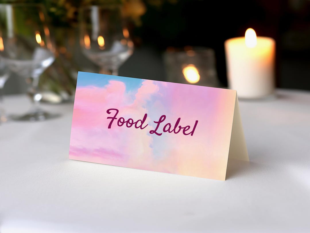Lover Food Label Template, Taylor Swift Food Card Editable, Party ...