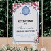 Mamma Mia Bridal Shower Welcome Sign Template, Dancing Queen Welcome ...