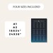 Moon and Stars Seating Chart, Celestial Find Your Seat Sign Template ...