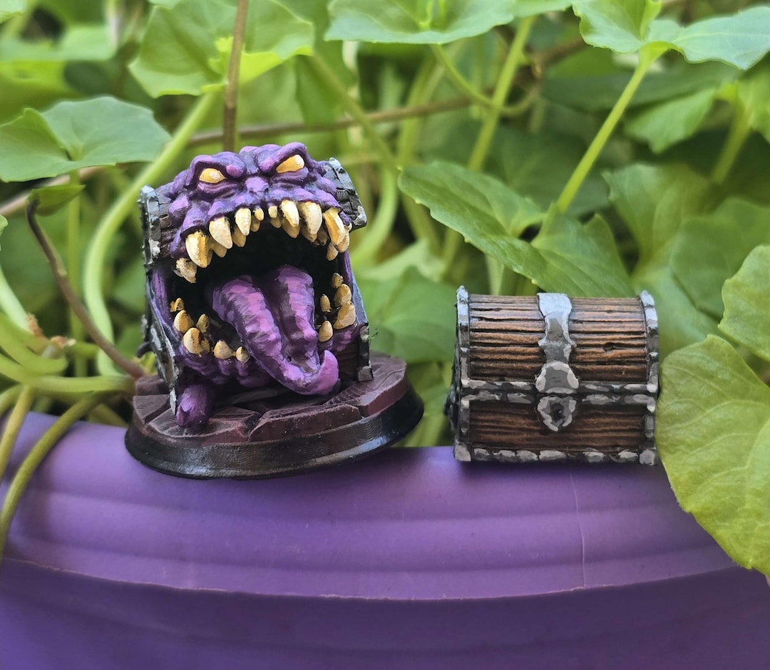 Chest Mimic || Dnd Dungeons and Dragons Dnd Hand Painted Classic ...