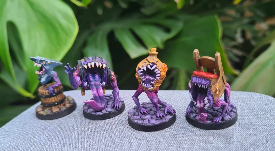 Dnd Dungeons and Dragons Ttrpg Furniture Monster Mimics Mini Miniature ...
