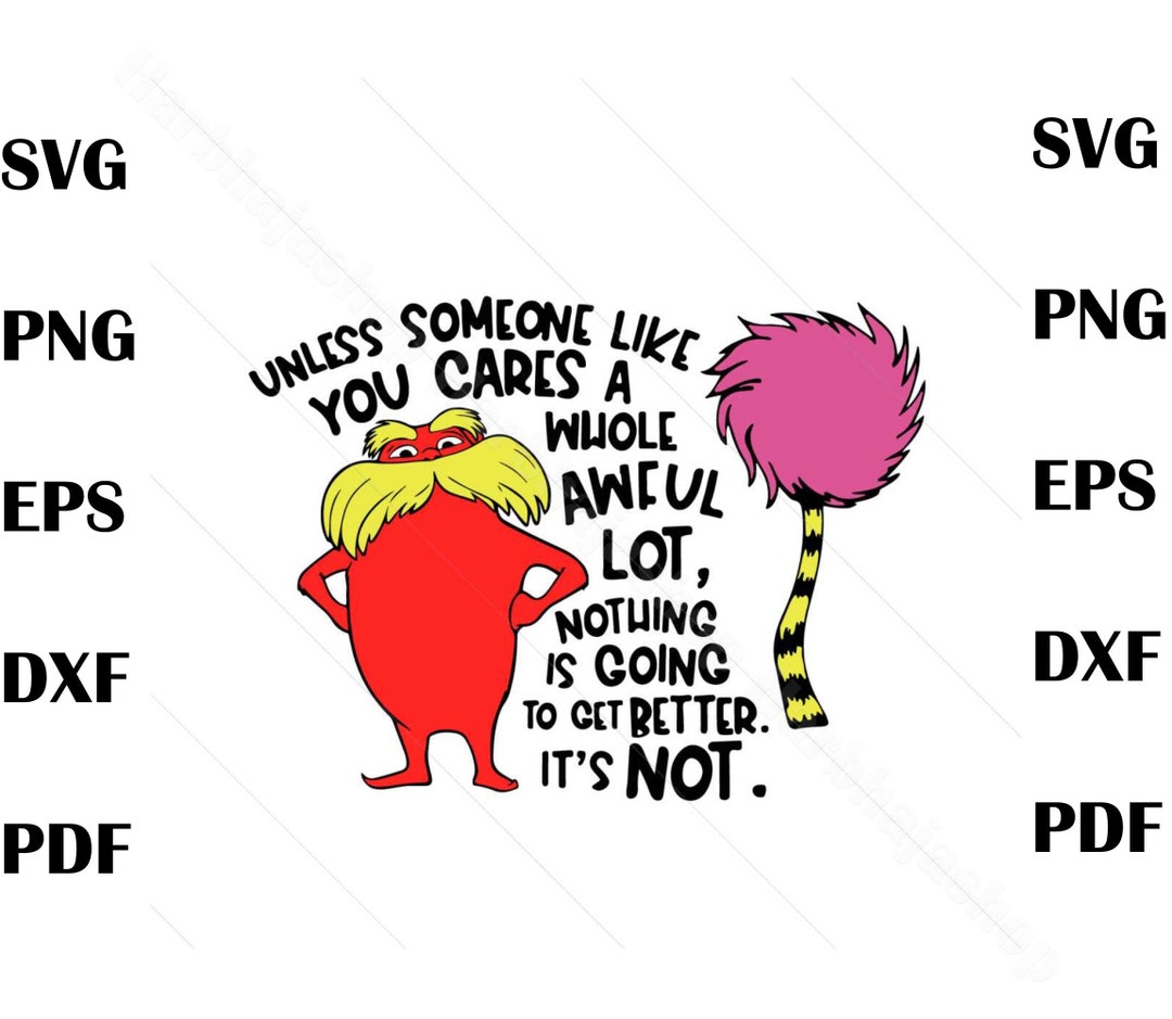 The L-orax Svg, L-orax Dr Seus Svg, L-orax Quotes Svg, Cartoon Svg, Dr ...