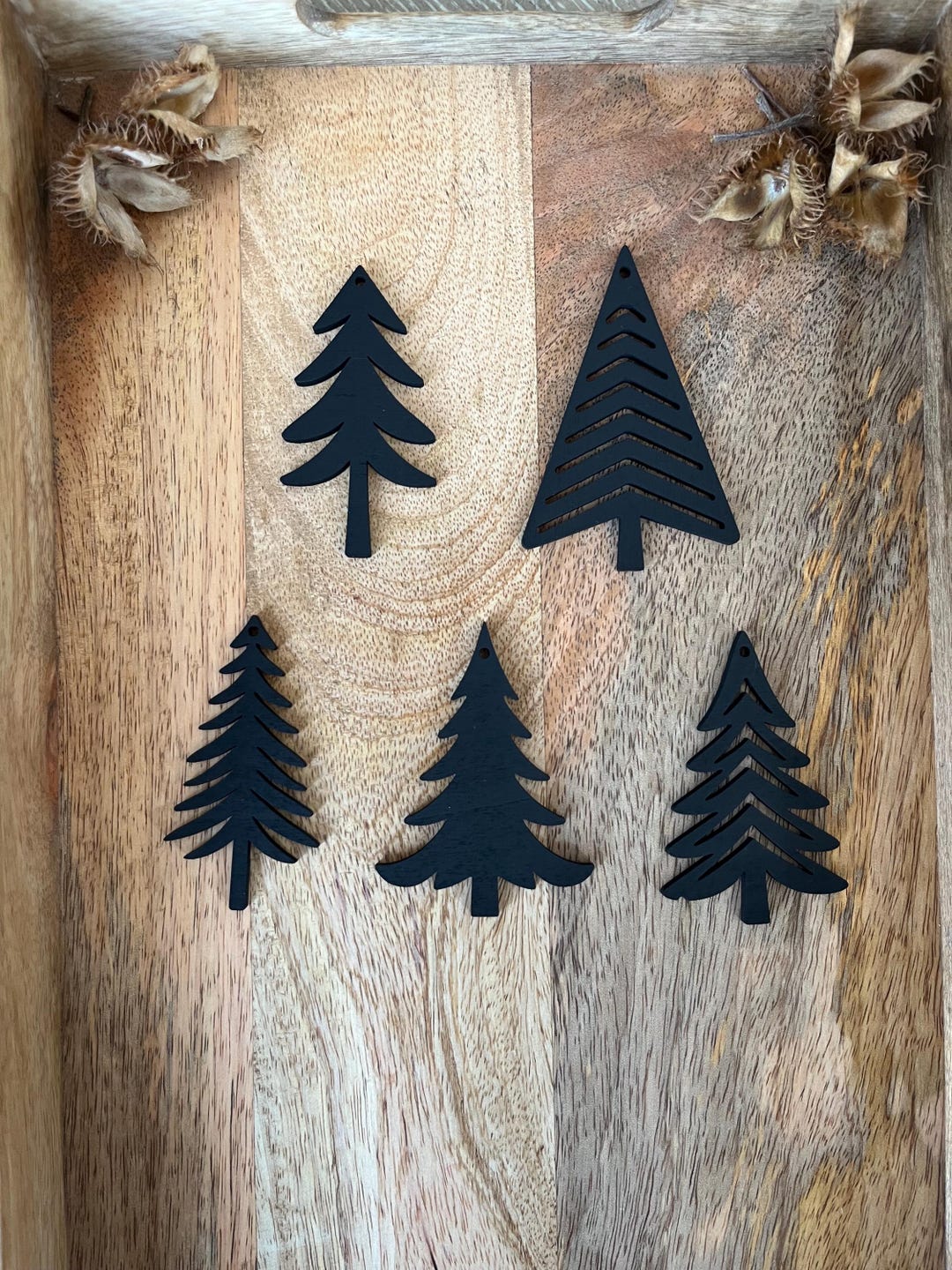Wooden Fir Trees | Set | Christmas | Christmas Tree | Christmas ...