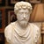 Bust of Marcus Aurelius. Base With Plaque. 48 Cm 18.90 In. Handmade in ...