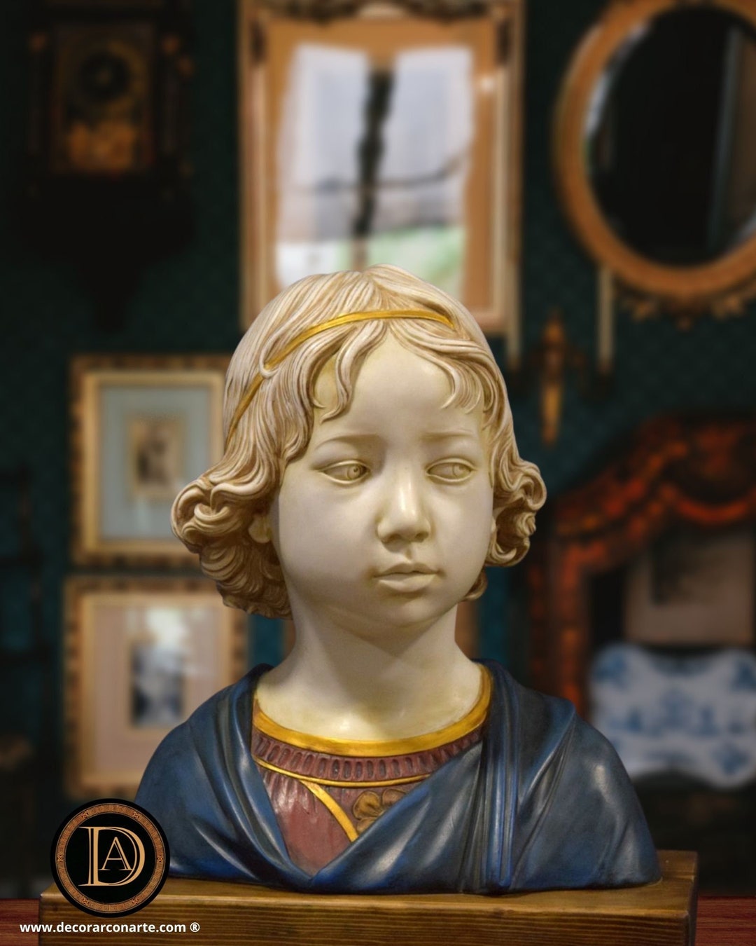 Figure of a Young Renaissance Boy. Color. 14.96in. Handmade in - Etsy