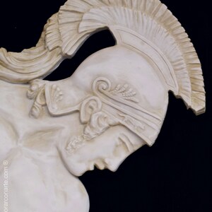 Relief of Achilles. Marble and Wood. 20 X 14.57 In. Reproduction Made ...