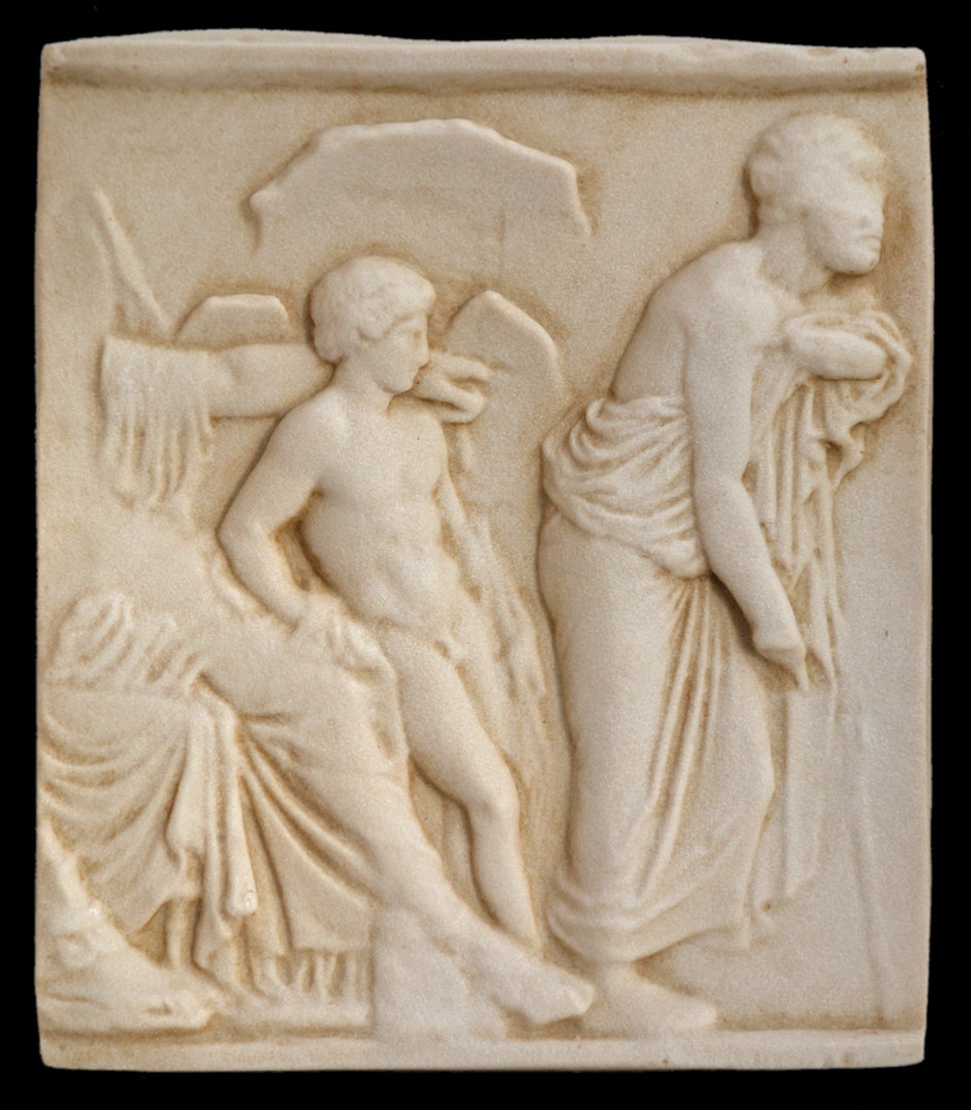 Parthenon Relief. 27 X 23cm 10.6 X 9.1in. Reproduction in Molded Marble ...