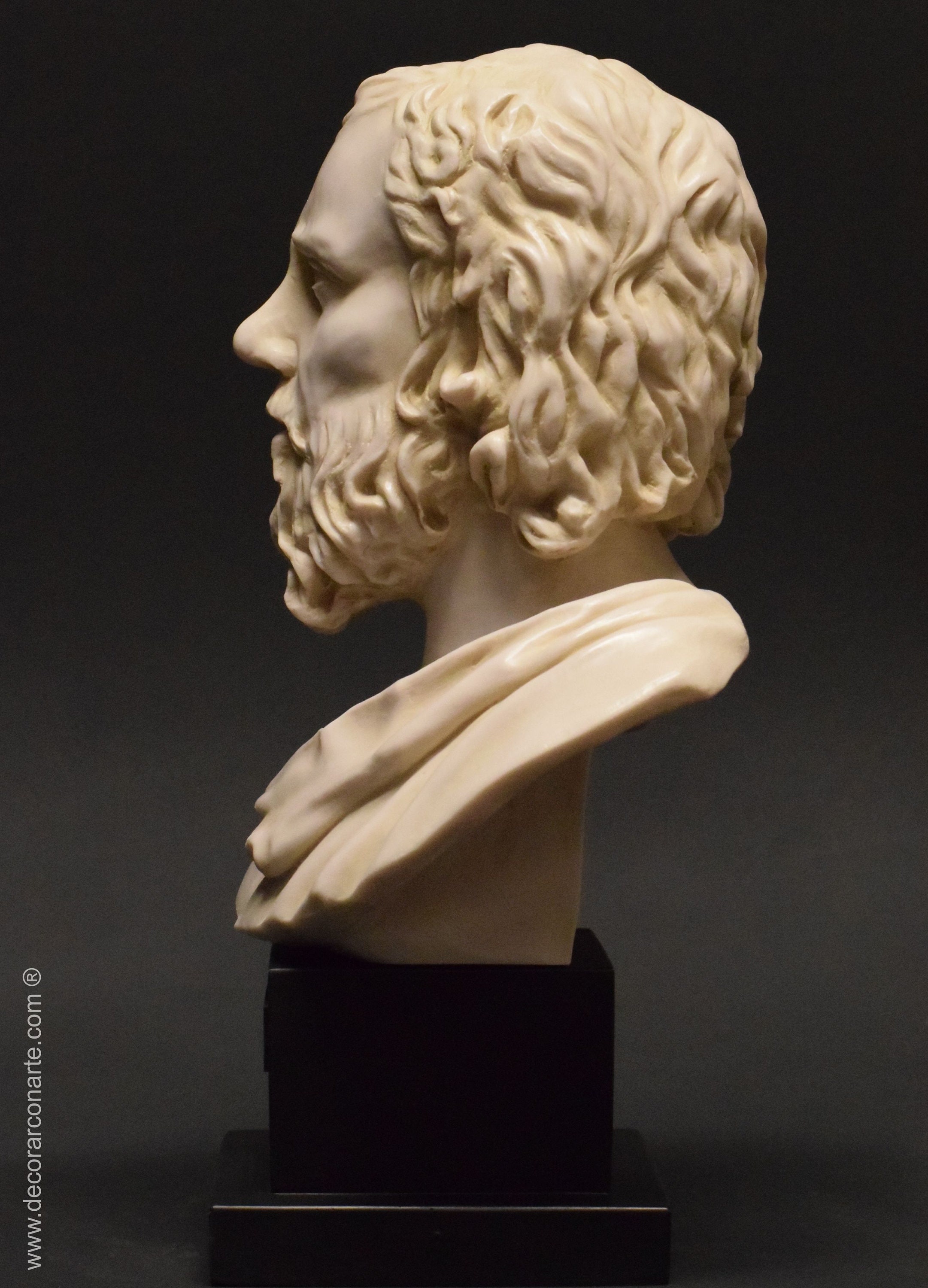 Bust of the Stoic Philosopher Epictetus. 12.6in. Handmade in - Etsy