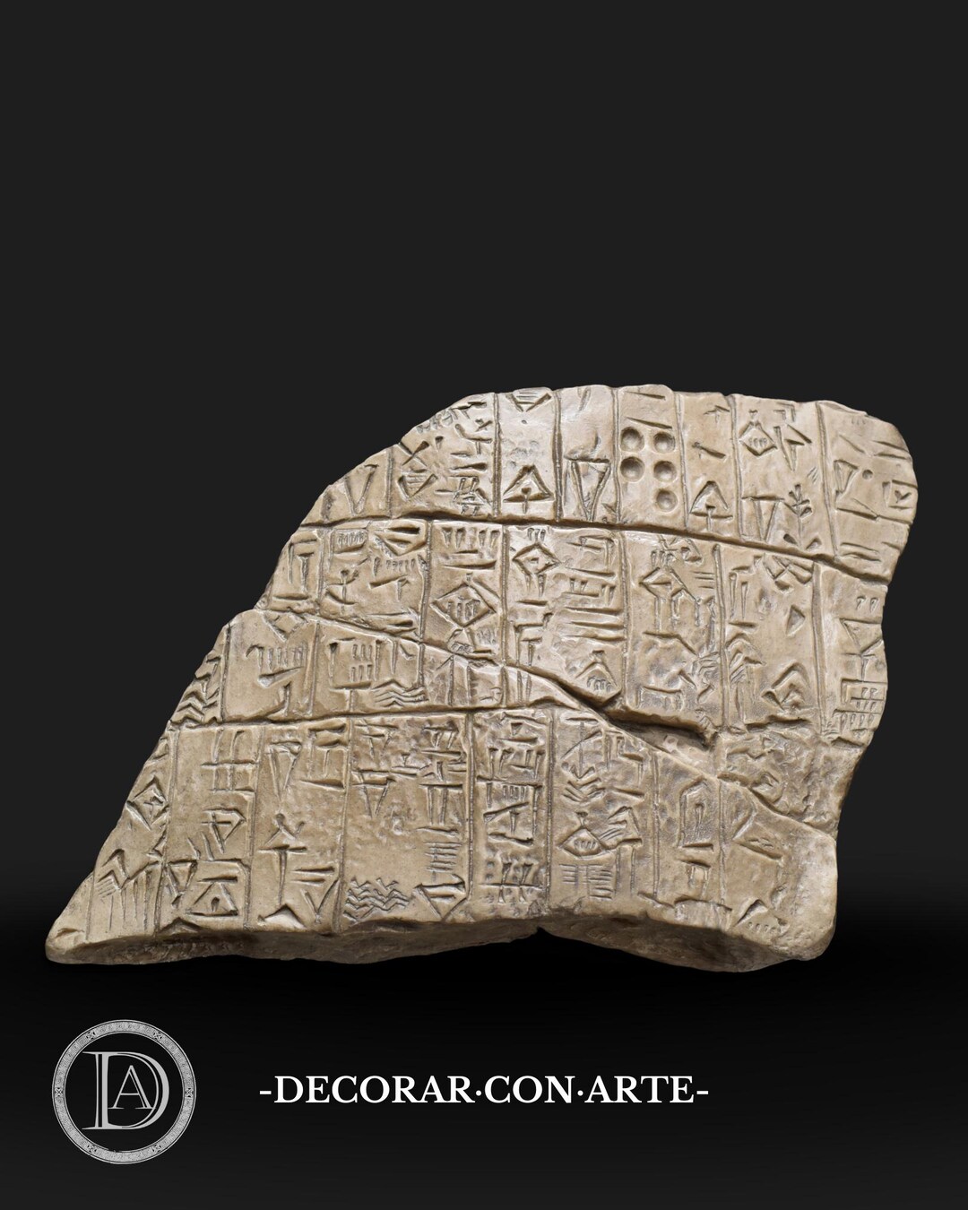 Code of Urukagina Tablet. Sumerian Law. 36x27 Cm (14.2 X10.6 In ...