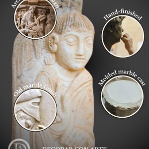 Romanesque Angel. 19.29in. Religious Art Reproductions. Handmade in ...