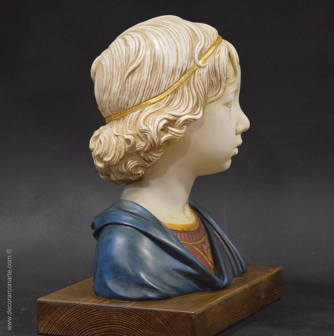 Figure of a Young Renaissance Boy. Color. 14.96in. Handmade in - Etsy