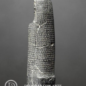 Code of Hammurabi Reproduction. 11 Inches (28 Cm.) Mesopotamian Figure ...