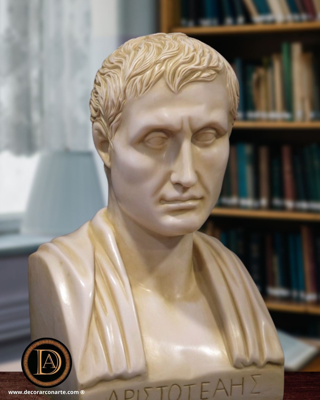 Bust of Aristotle. 18 X 12 X 8 In. Hand Made in Europe. - Etsy