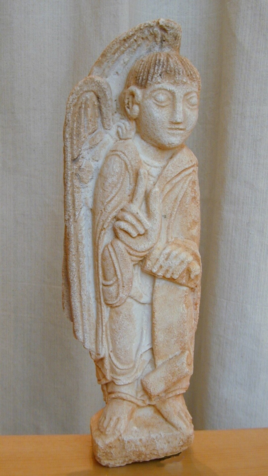 Romanesque Angel. 19.29in. Religious Art Reproductions. Handmade in ...