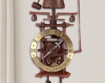 Medieval Clock. Immanuel Model. 8.27 X 5.51in. Reproduction of Antique ...